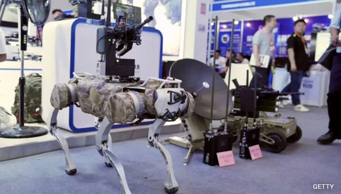 China unveils rifle-firing robot dog in joint military exercise with ...