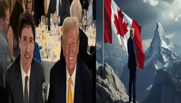 Trumps joke with Trudeau on Canada becoming the 51st US state sparks debate