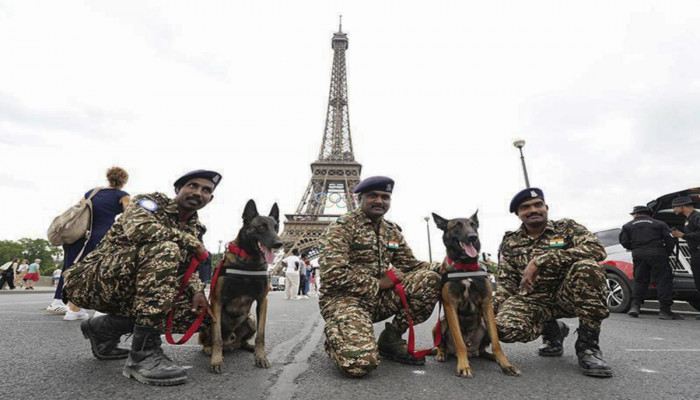 Indian CAPF, special forces canine squad deployed for Paris Olympics ...