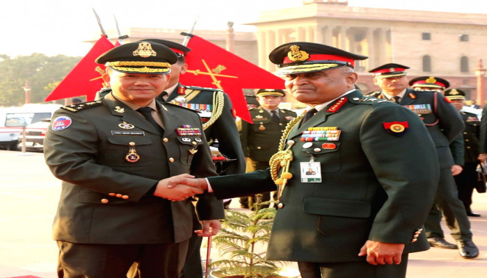India offers customised training modules to Royal Cambodian Army