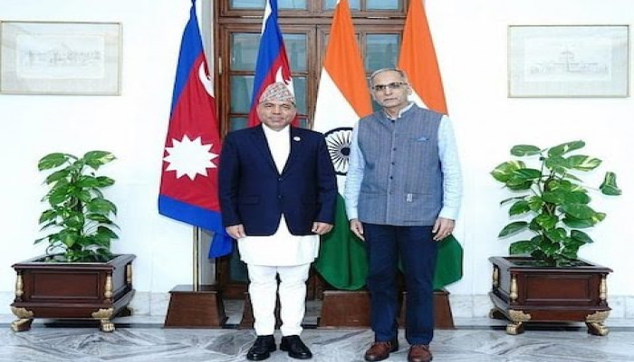 Foreign secretaries of India, Nepal hold talks on bilateral cooperation