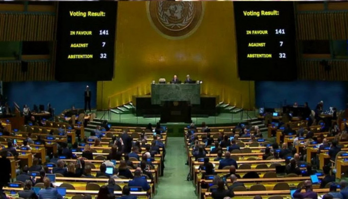 UNGA 32 abstain including India from vote on resolution over Ukraine