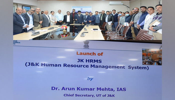 Online human resource management system for J&K employees launched