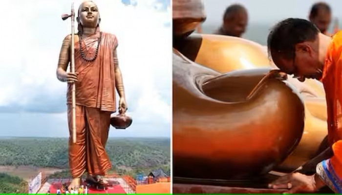 Madhya Pradesh CM Shivaraj Chouhan unveils 108-ft statue of Adi ...