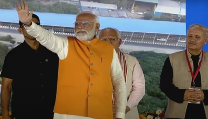 PM Modi inaugurates Haryana Section of Dwarka Expressway in Gurugram
