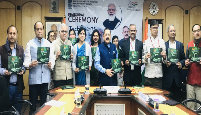 Union Minister Dr. Jitendra inaugurates “Tech NEEVनींव @75” as part of ...