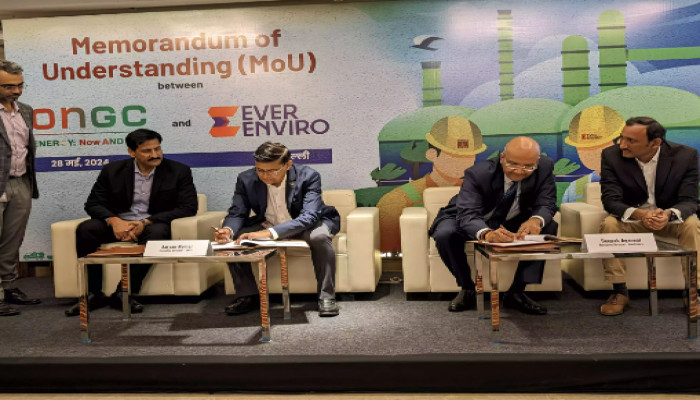 ONGC and EverEnviro resource management to establish 10 CBG plants ...