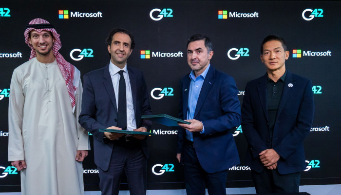 G42, Microsoft sign deal to boost UAE’s digital transformation