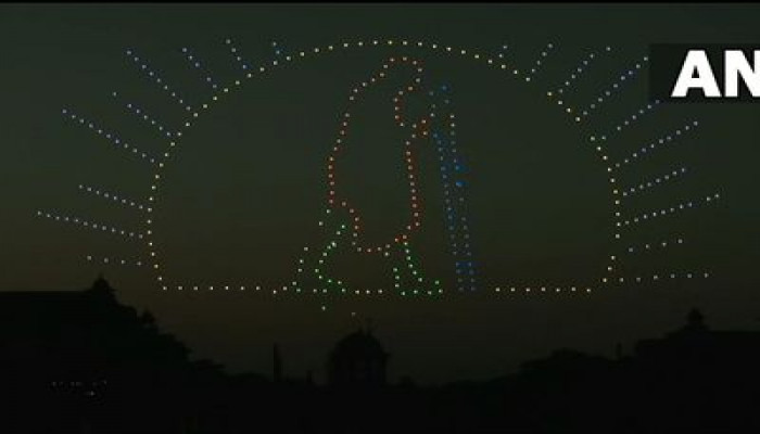 Beating Retreat Ceremony Iit Delhis Drone Show Illuminates Delhi Sky
