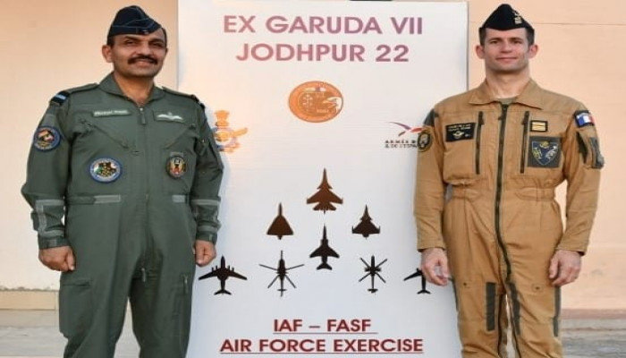 India, France air combat exercise in Jodhpur