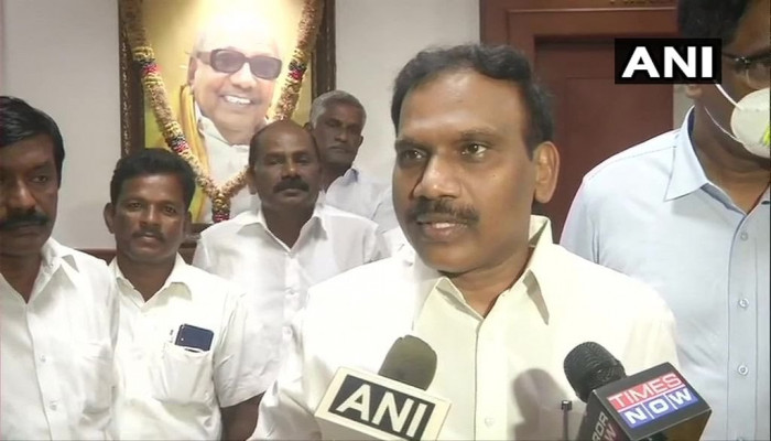 Dont force DMK to revive separate Tamil Nadu demand A Raja