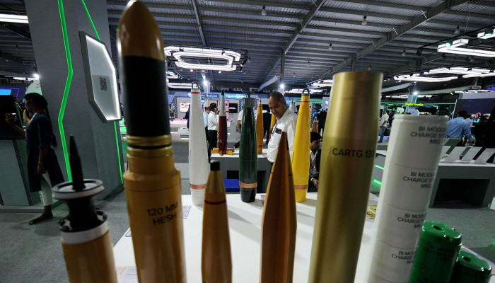 Domestic defense production crosses ₹1 lakh crore for first time