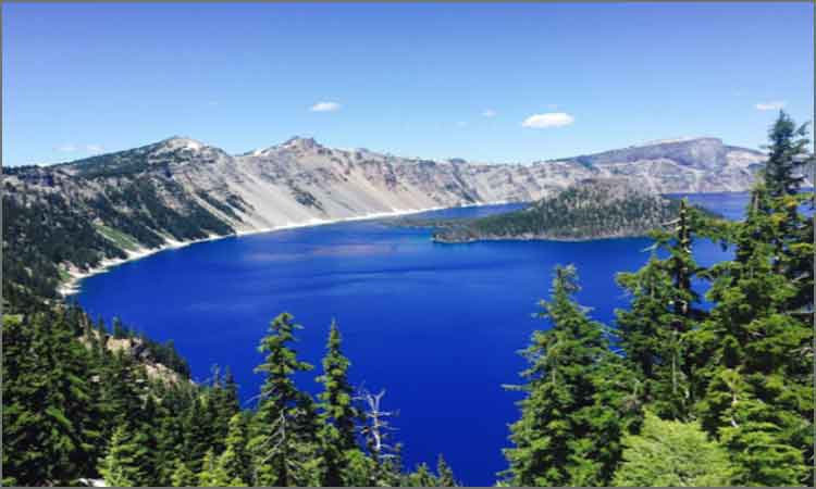 Crater Lake - The Deep Blue Lake of the United States