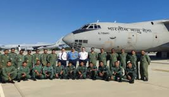 IAF contingent arrives in Alaska for multinational exercise Red Flag 24