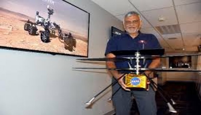 Indian man behind Nasa’s Ingenuity Mars helicopters historic flight