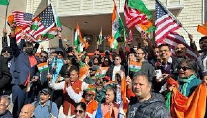 Indian Americans rally at San Francisco consulate in support of India ...