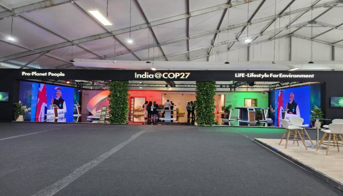 Union minister Bhupender Yadav inaugurates India Pavilion at COP 27