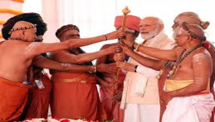 Sengol, a Raj-Dand, must be removed from Parliament SP MPs remark ...