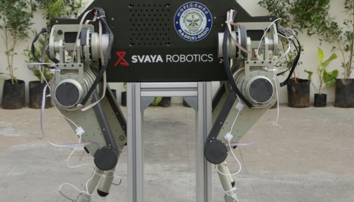 Svaya Robotics develops Indias first indigenous quadruped robot ...