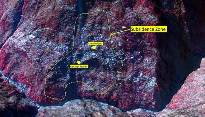 ISRO satellite images show entire Joshimath town at risk of sinking