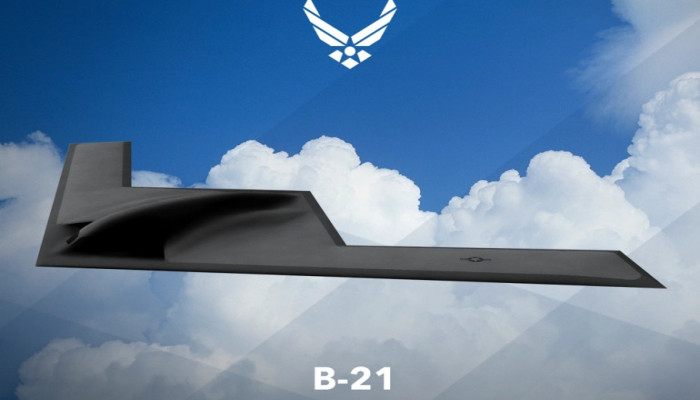 U.S. Air Force launches its new stealth bomber, the B-21 Raider