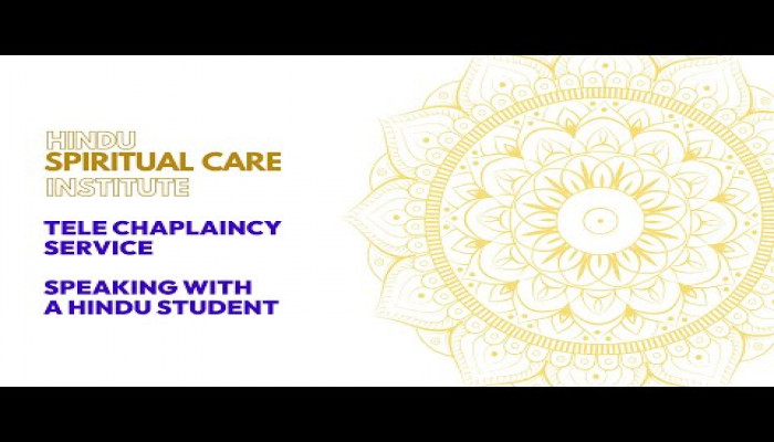 Hindu Chaplaincy Serving the Diaspora as Spiritual Care Counsellor a ...