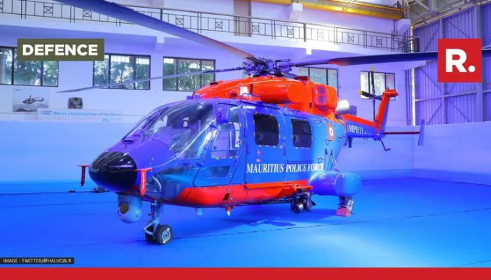 HAL Makes Speedy Delivery Of ALH DhruvMk3 To Mauritius Ahead Of Schedule